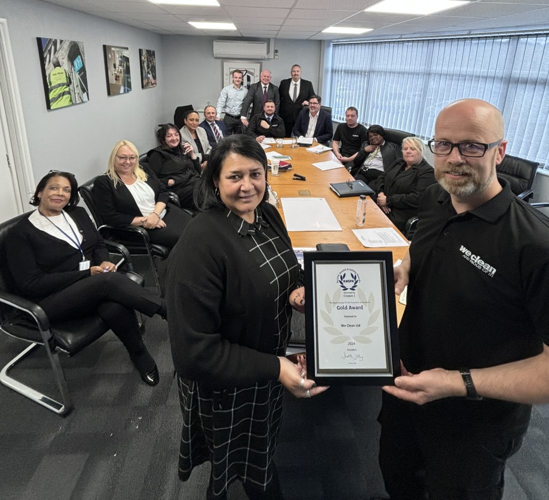 We Clean Strike Gold with RoSPA (Again!) - We Clean Birmingham